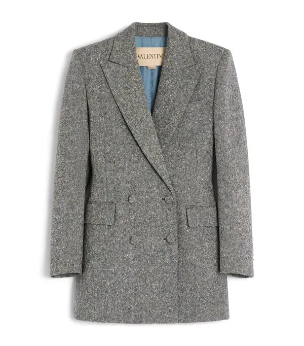Valentino Garavani Virgin Wool-blend Pea Coat