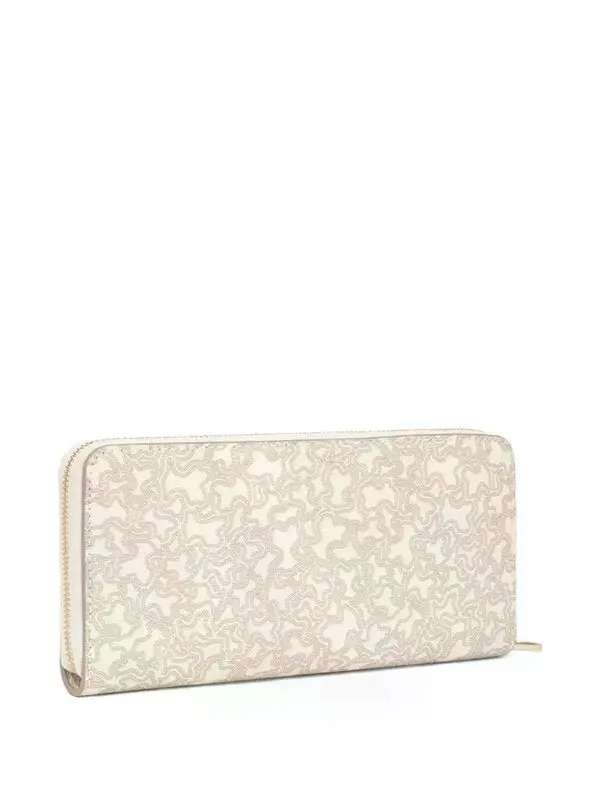TOUS Zip-around Floral Wallet