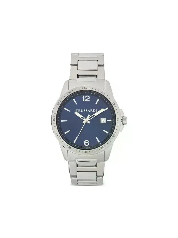 TRUSSARDI Stainless Steel 40mm Watch - Blue