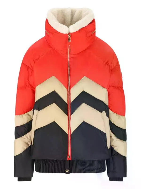 Bogner Chevron Padded Jacket - Red