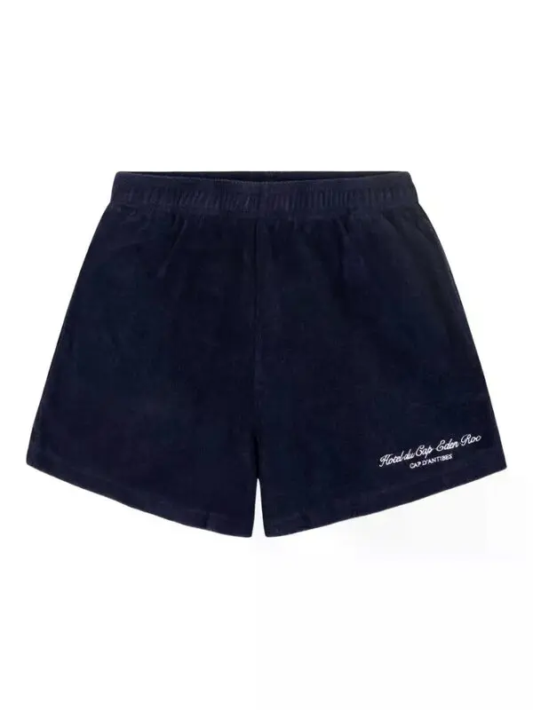 SPORTY & RICH Eden Script Shorts
