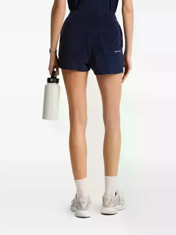 SPORTY & RICH Eden Script Shorts