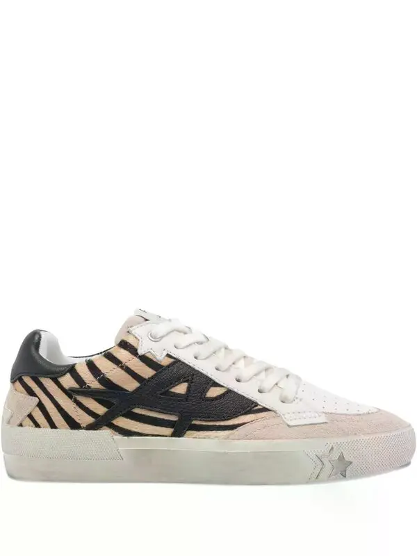 Ash Moonlight Zebra-print Sneakers - Neutrals