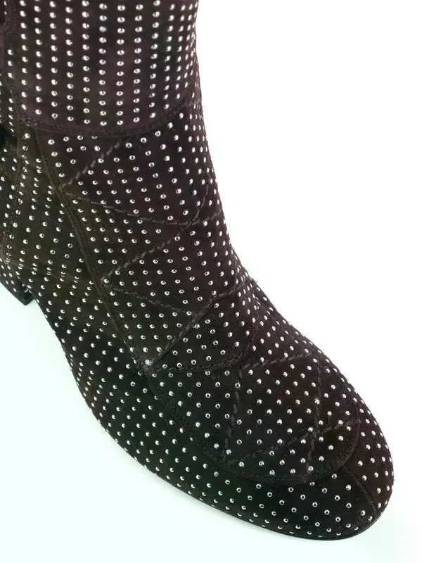 Laurence Dacade Suede Studded Boots