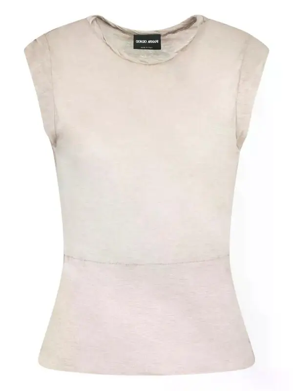 Giorgio Armani Seam-detail Top