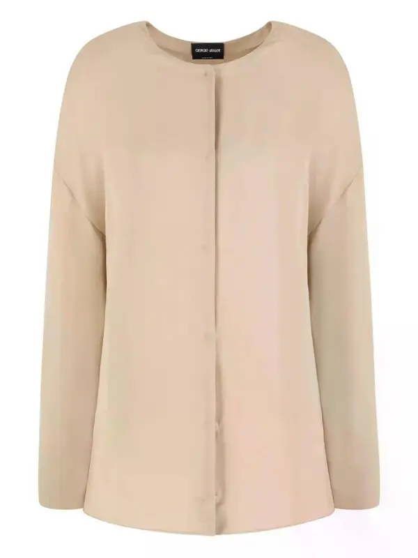 Giorgio Armani Button-front Long-sleeve Shirt