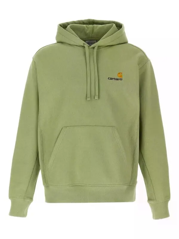 Carhartt Work In Progress American Script Hoodie - Green
