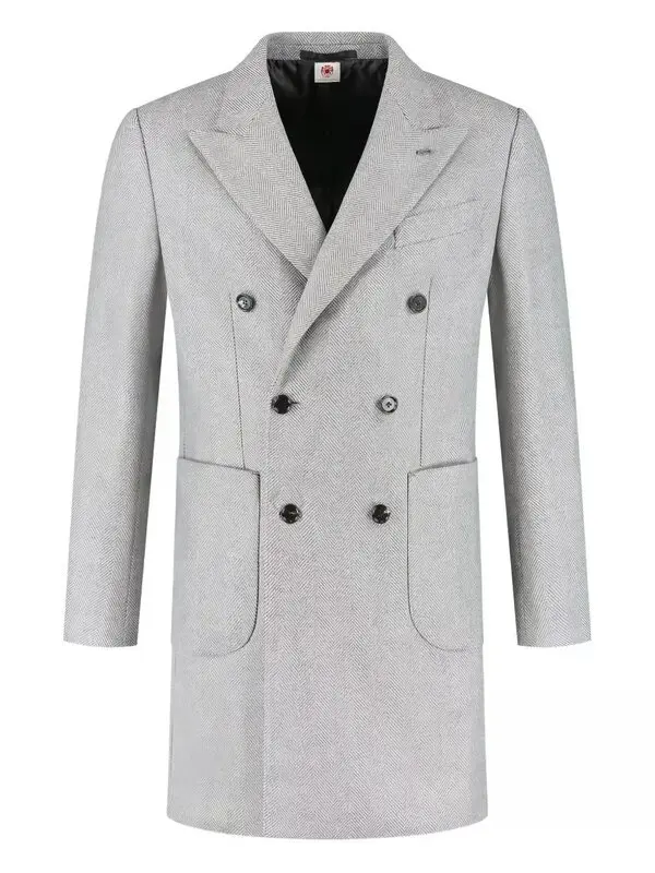 LUIGI BORRELLI Herringbone Coat