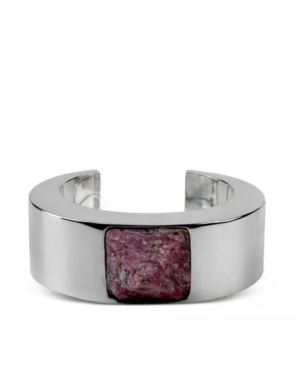 PARTS OF FOUR Crescent Cuff Bracelet - Silver