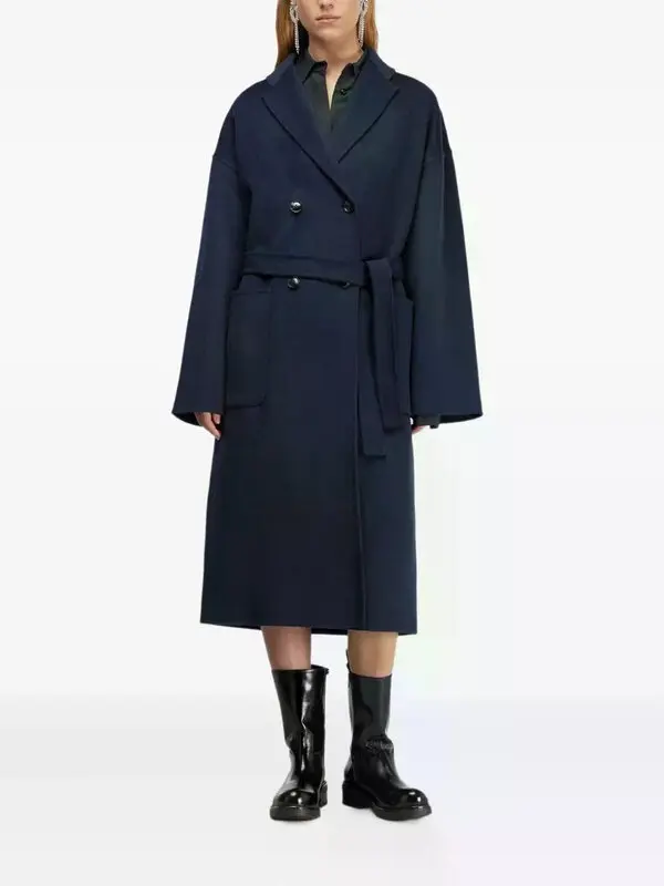 SEMICOUTURE Double-breasted Belted Coat