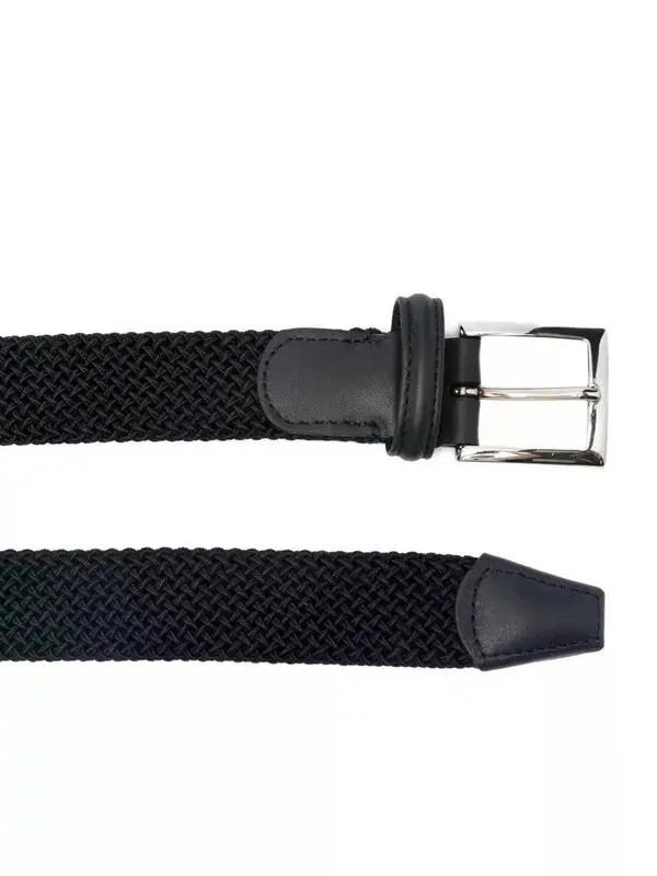 Kiton Braided Buckled Belt