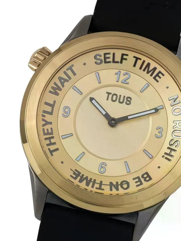 TOUS Watch With Inscription Dial