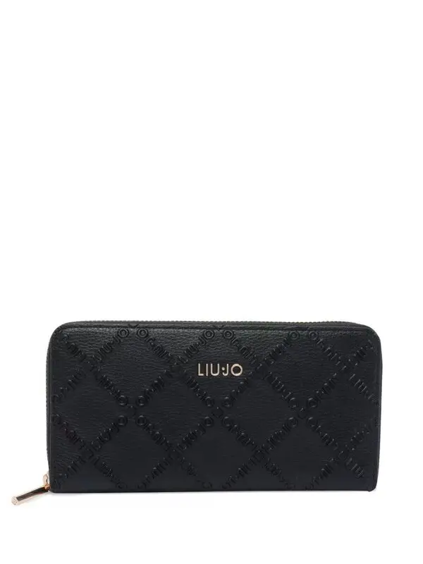 Liu Jo Logo-embossed Wallet - Black