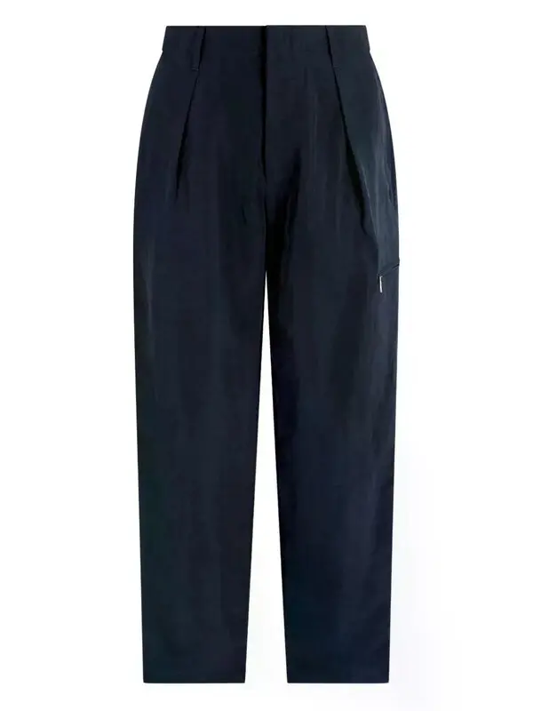 Giorgio Armani Pleated Zip Trousers