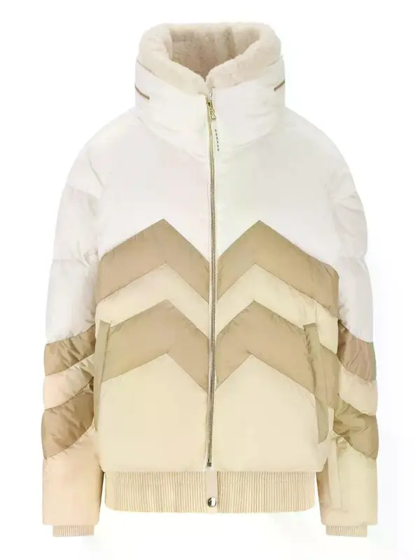 Bogner Chevron Puffer Jacket - Neutrals
