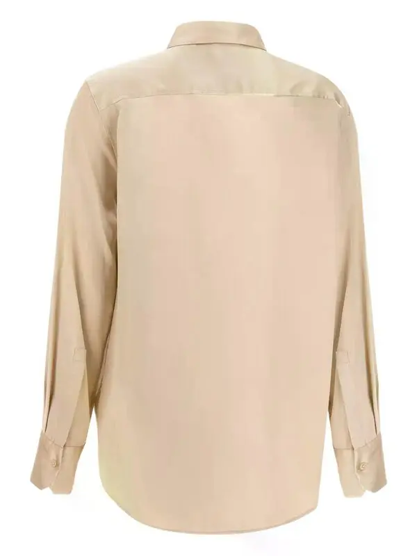 Filippa K Long-sleeved Silk Shirt