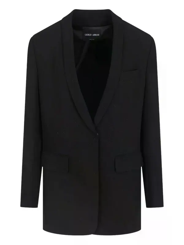 Giorgio Armani Shawl-lapel Pocket Coat