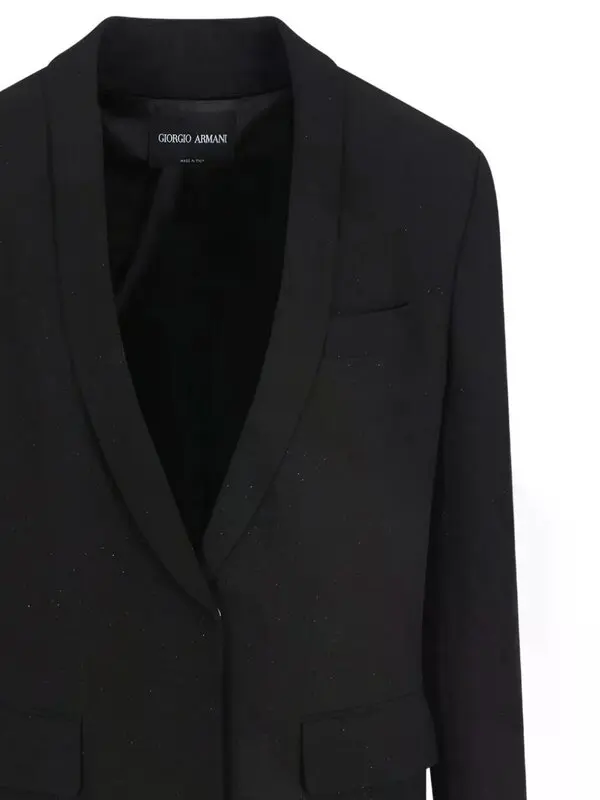 Giorgio Armani Shawl-lapel Pocket Coat