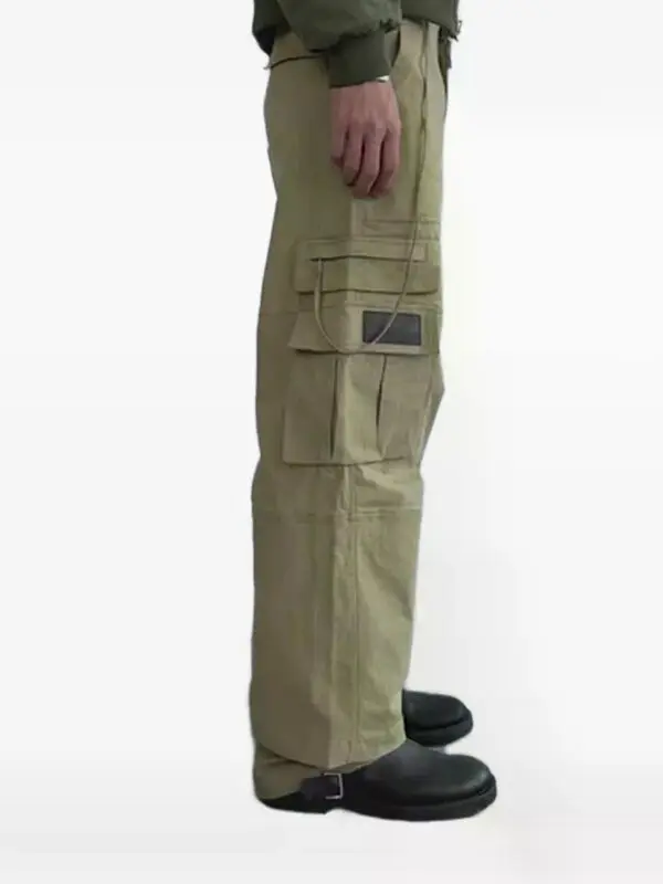CARRER Adjustable-waistband Cargo Pants - Neutrals