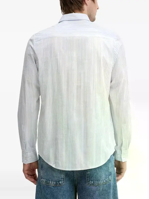 SAMSOE SAMSOE Striped-pattern Long-sleeve Shirt