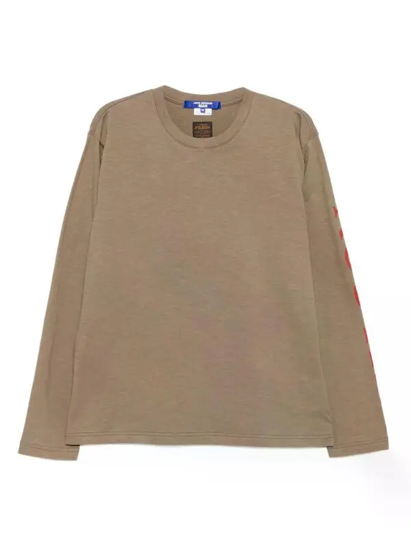 Junya Watanabe Printed-sleeve T-shirt