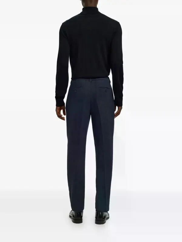SELECTED Drawstring Pleated Trousers