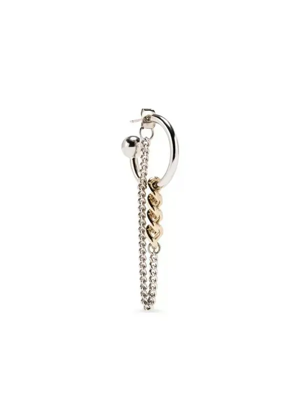 JUSTINE CLENQUET Jena Single Earring - Gold Palladium