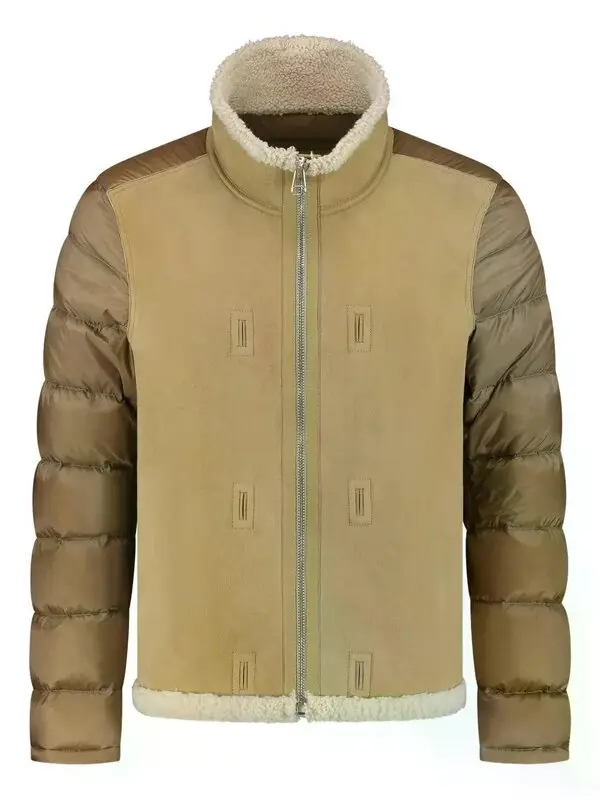 TEN C Padded Panelled Jacket