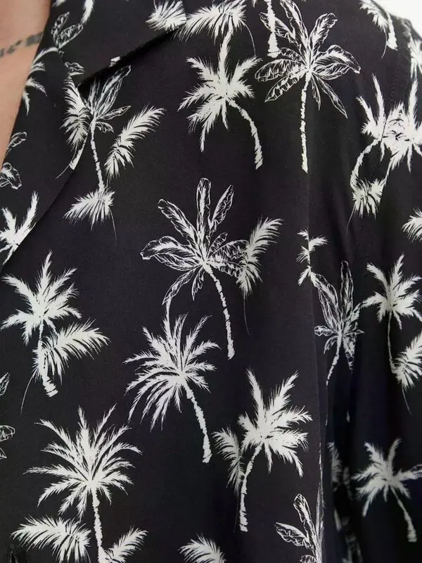 The Kooples Palm-tree Print Shirt