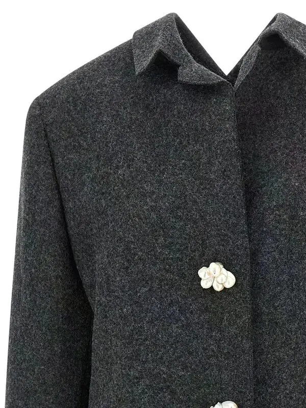 Prada Shetland Virgin-wool Coat