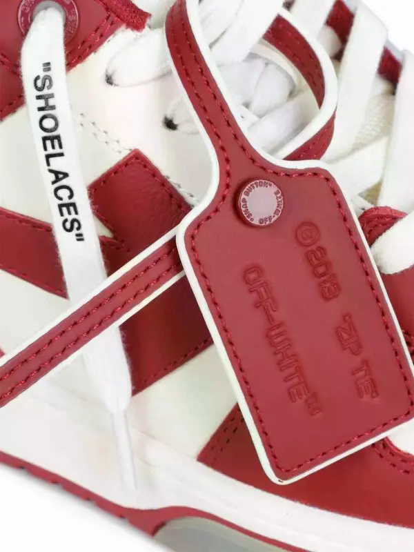 Off-White Out Of Office Sneakers - Red