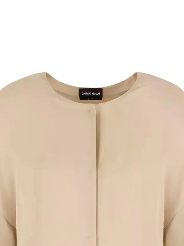 Giorgio Armani Button-front Long-sleeve Shirt