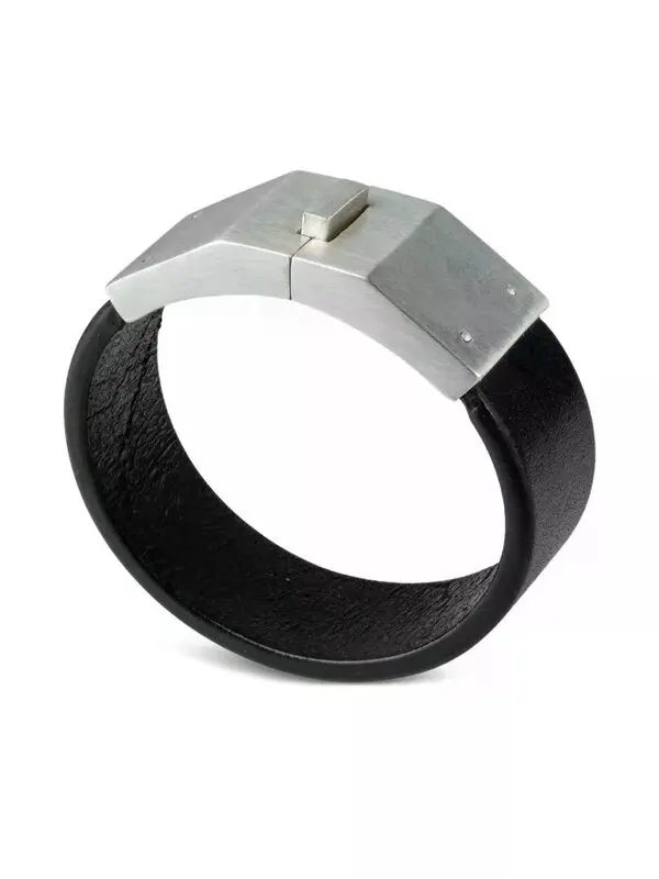 PARTS OF FOUR Box Lock Bracelet - Silver