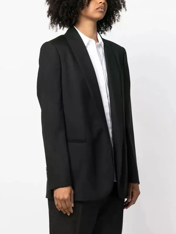 Brunello Cucinelli Shawl Lapels Open-front Blazer
