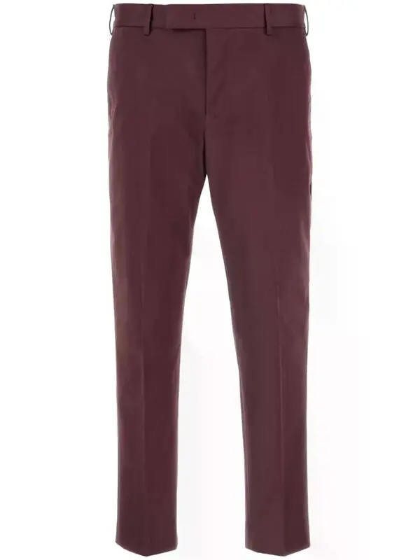 PT TORINO Pressed-crease Tape Trousers