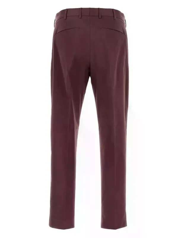 PT TORINO Pressed-crease Tape Trousers