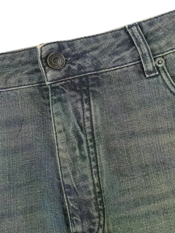 Balenciaga Logo-patch Cotton Jeans