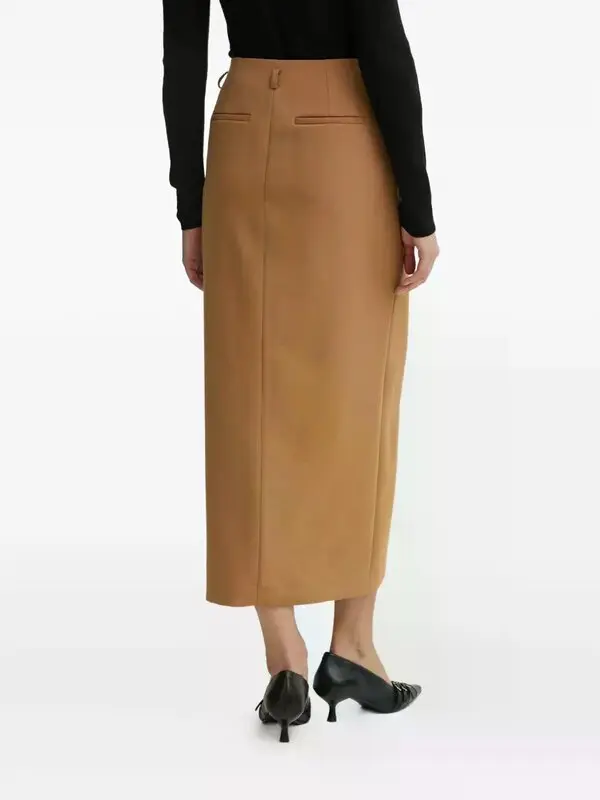Ba&sh Straight Slit Skirt