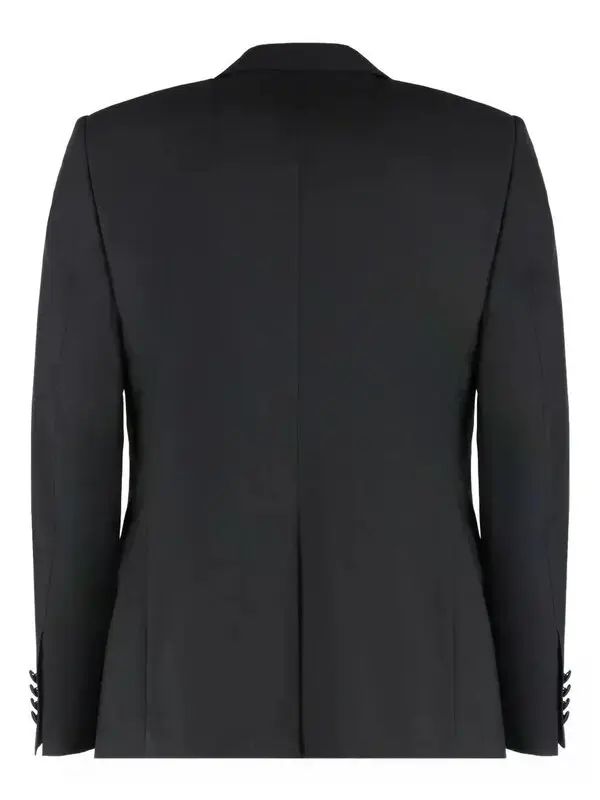 Dolce & Gabbana Satin-lapels Three-pieces Suit - Black