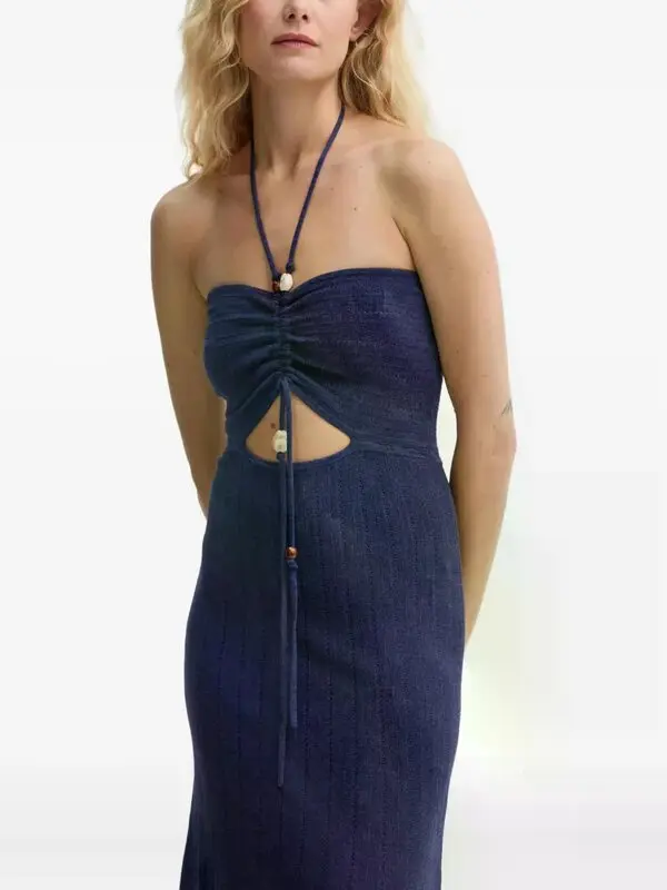 SESSUN Dinah Cut-out Ruched Dress