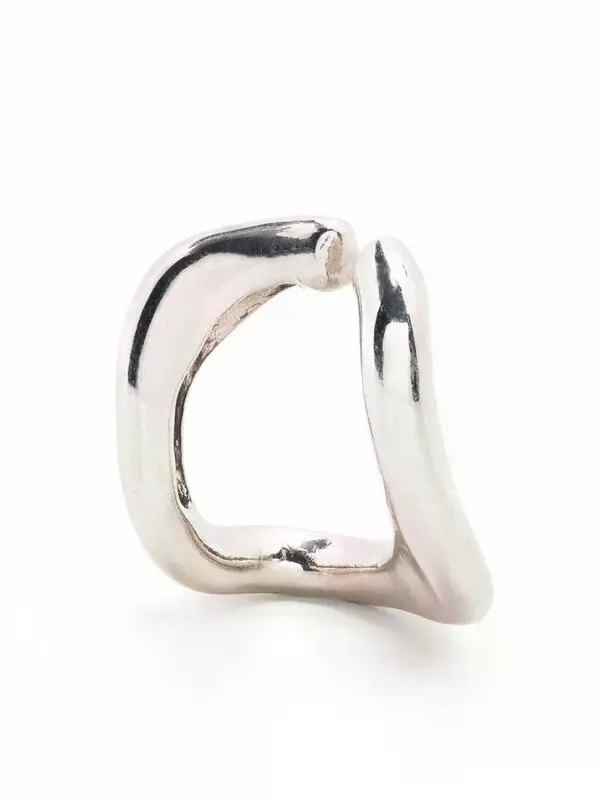 BEATRIZ PALACIOS Large Recycled Ear Cuff - Silver