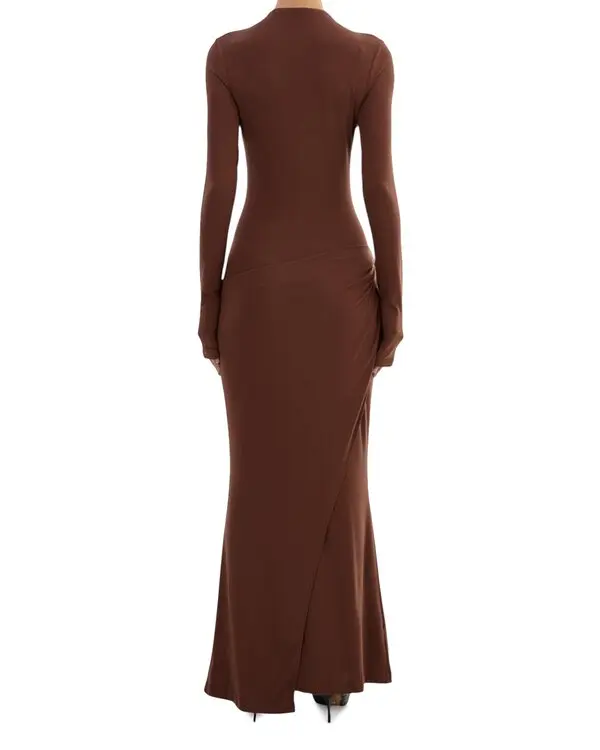 LAMARQUE Mock Neck Mermaid Dress
