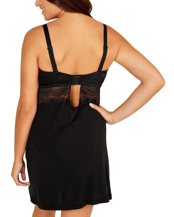 Cosabella Ceylon Modal Curvy Babydoll - Black