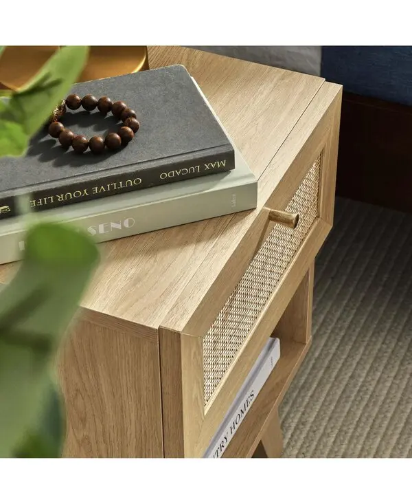 MODWAY Soma 1-drawer Nightstand - Oak