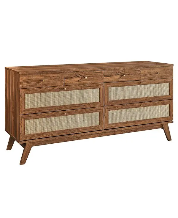 MODWAY Soma 8-drawer Dresser - Walnut