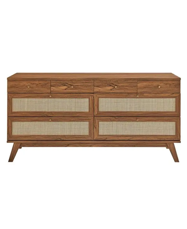 MODWAY Soma 8-drawer Dresser - Walnut