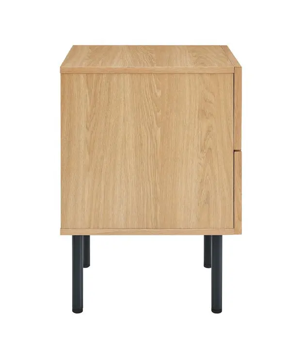 MODWAY Chaucer 2-drawer Nightstand - Oak