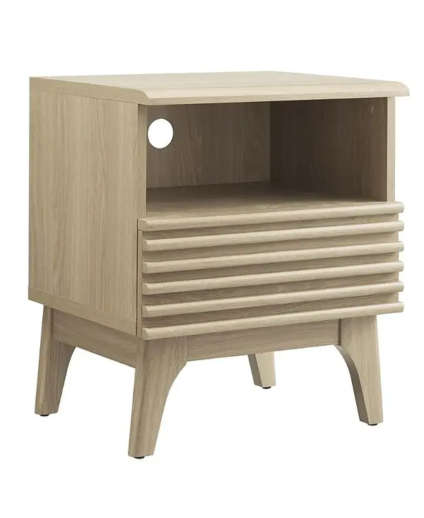 MODWAY Render Nightstand - Oak