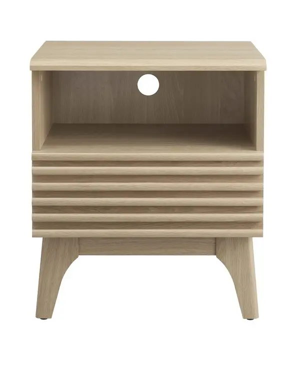 MODWAY Render Nightstand - Oak