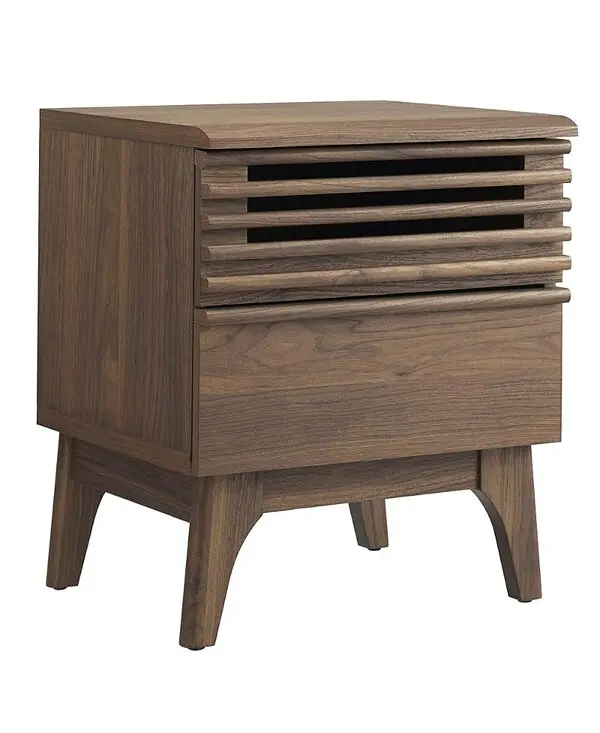 MODWAY Render Nightstand - Walnut